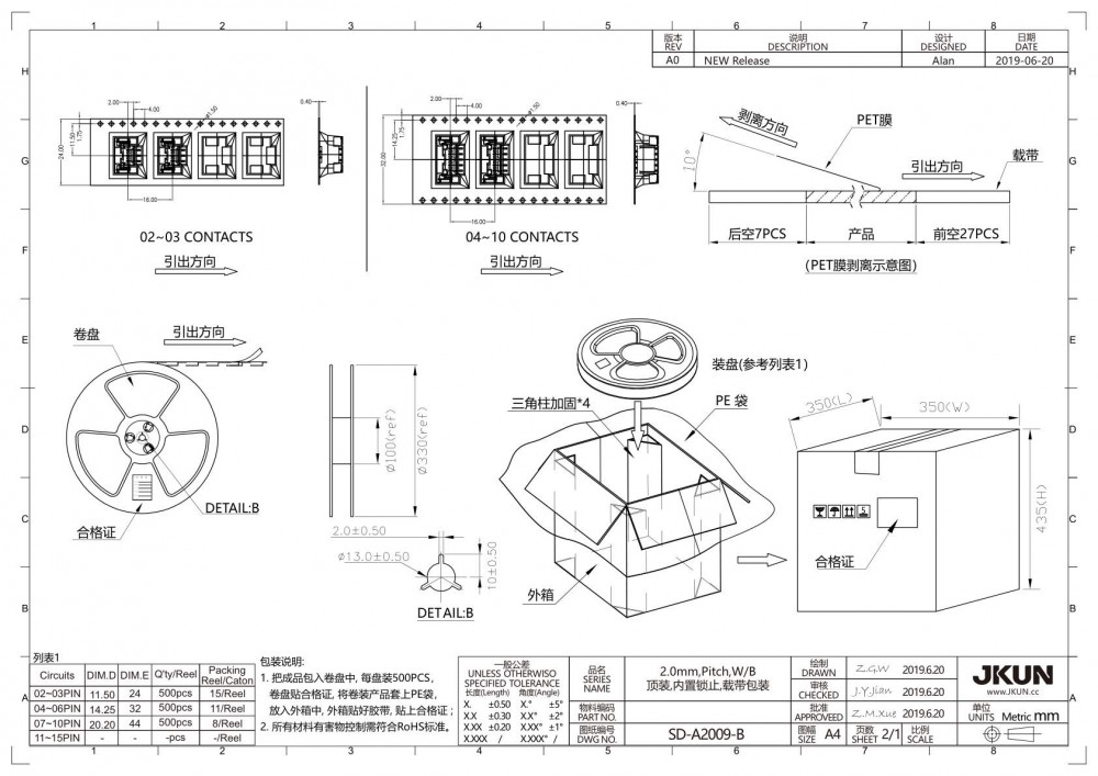 QA2009AWV technical drawing page 4
