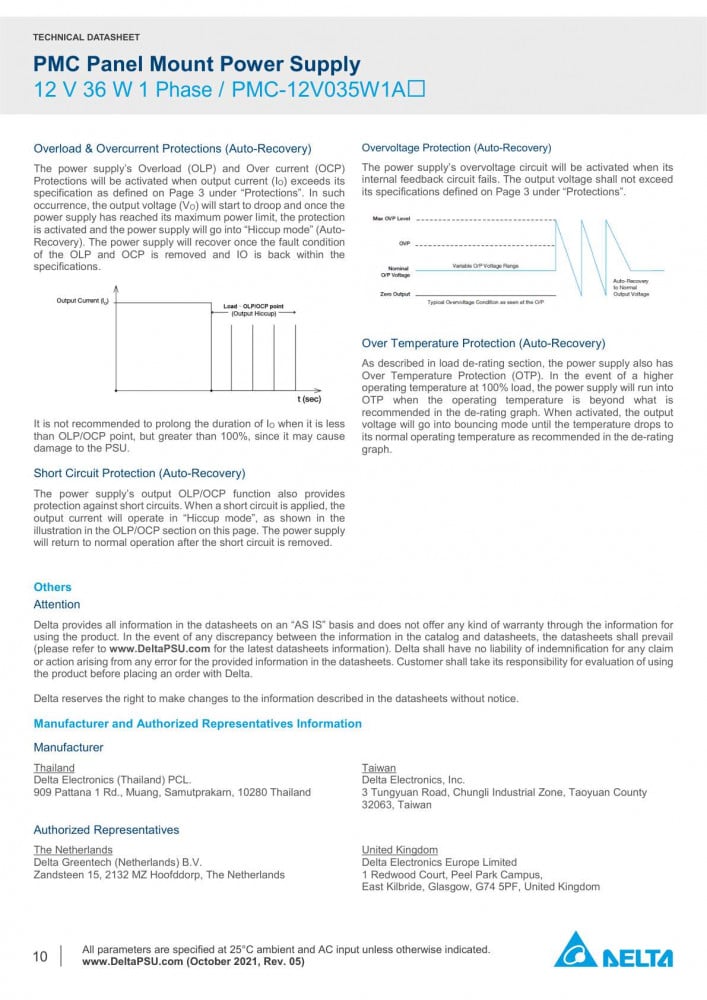PMC-12V035W1AA datasheet page 10