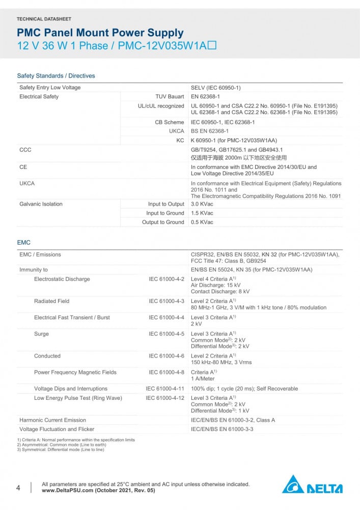 PMC-12V035W1AA datasheet page 4