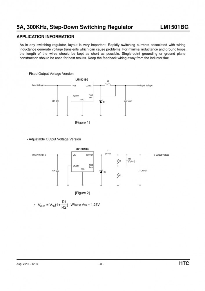 LM1501BGR-ADJ datasheet page 8