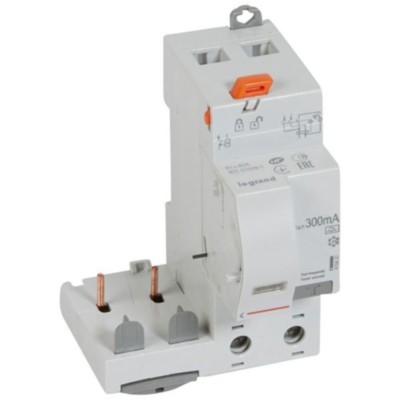 Add-on modules DX³ - 2P 230V~ 40A 300mA A type RCCB module - For 1 DX³ MCB module - DIN rail mounting - IP20 protection for sale