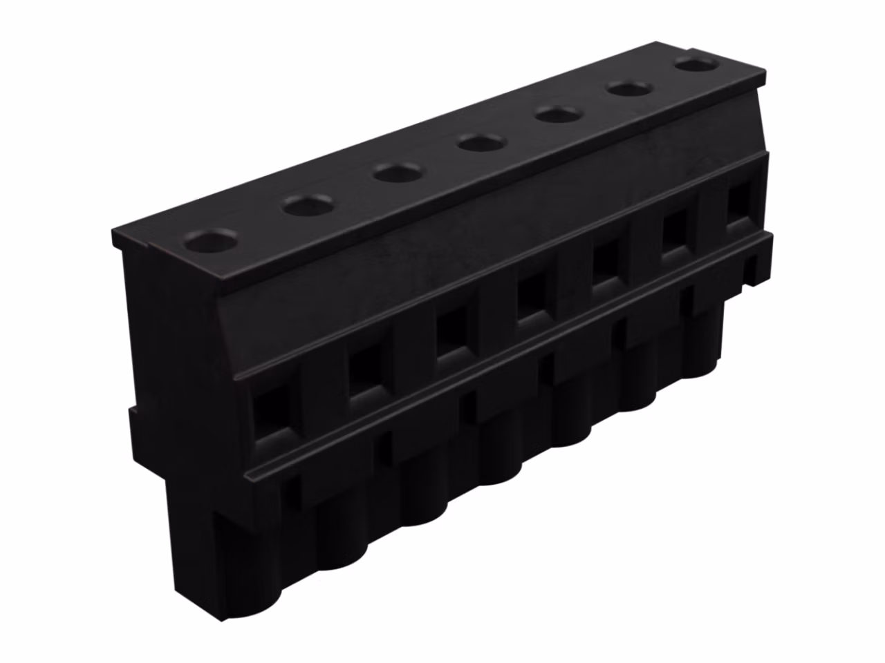 7.50mm Beau Eurostyle Pluggable Terminal Block, 90° Wire Entry, 7 Circuits for sale