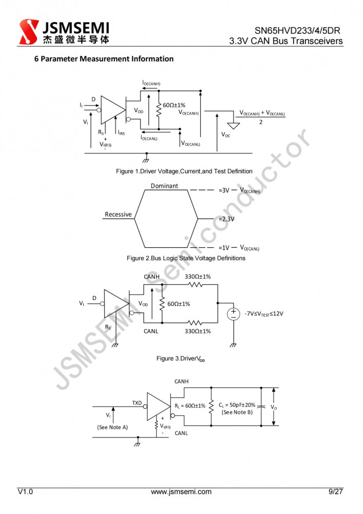 SN65HVD235DR-JSM datasheet page 9