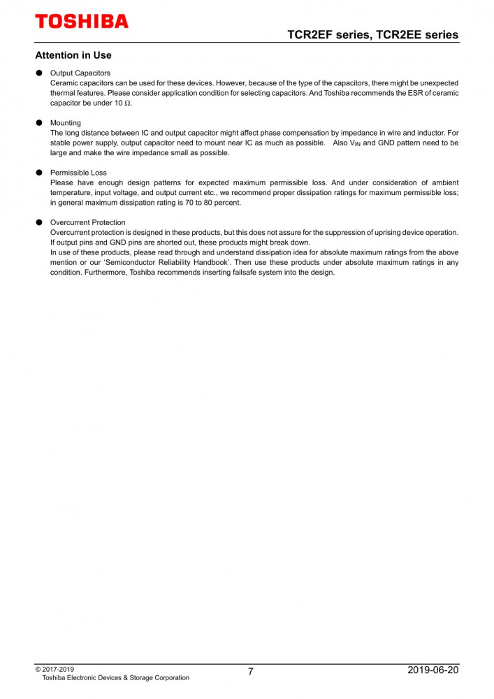 TCR2EF33 datasheet page 7