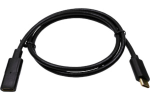 USB-C 3.1 Male to Female Extension Cables with PD Power Delivery for sale