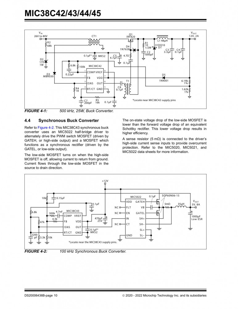 MIC38C45 technical document page 10