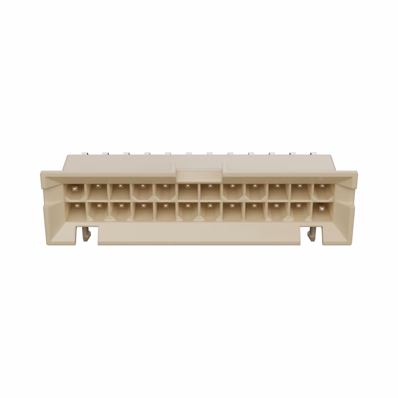 Mini-Fit BMI First Mate / Last Break Header, 4.20mm Pitch, Dual Row, Right-Angle, 24 Circuits, Nylon 6/6 UL 94V-2, Matte Tin (Sn) Plating for sale