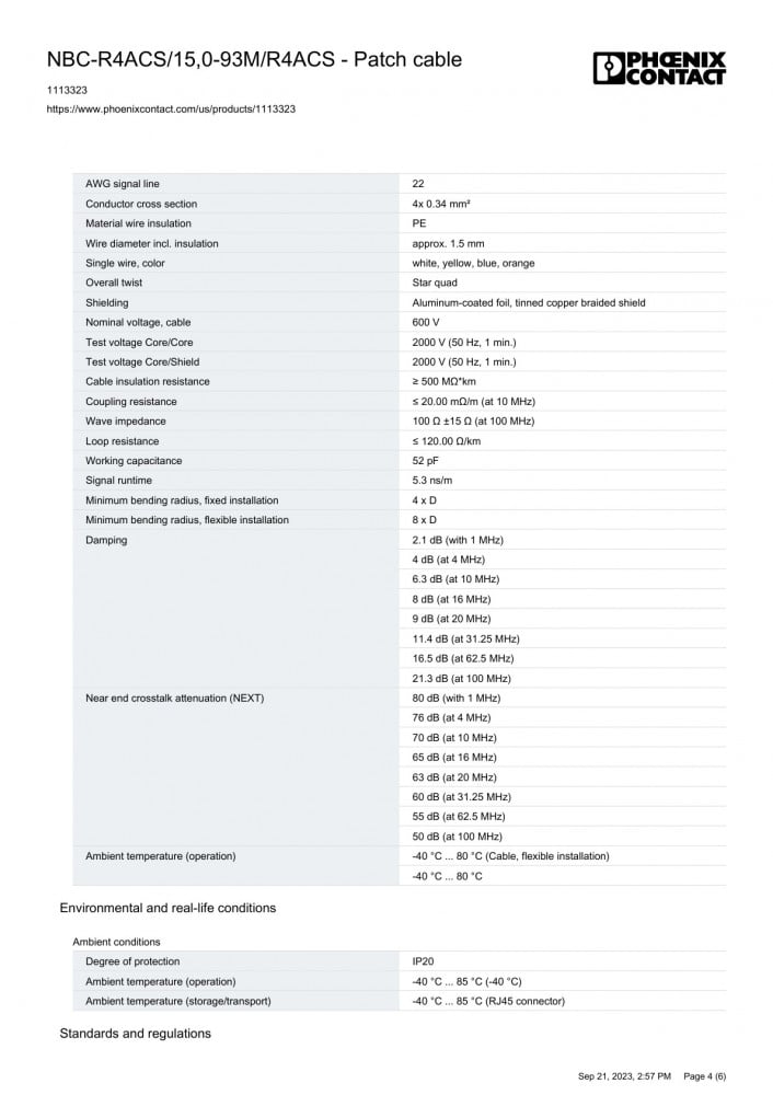 Phoenix Contact 1113323 document page 4