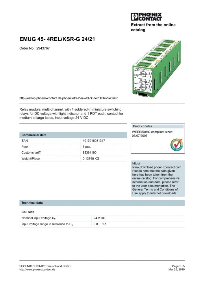 2943767 technical document page 1