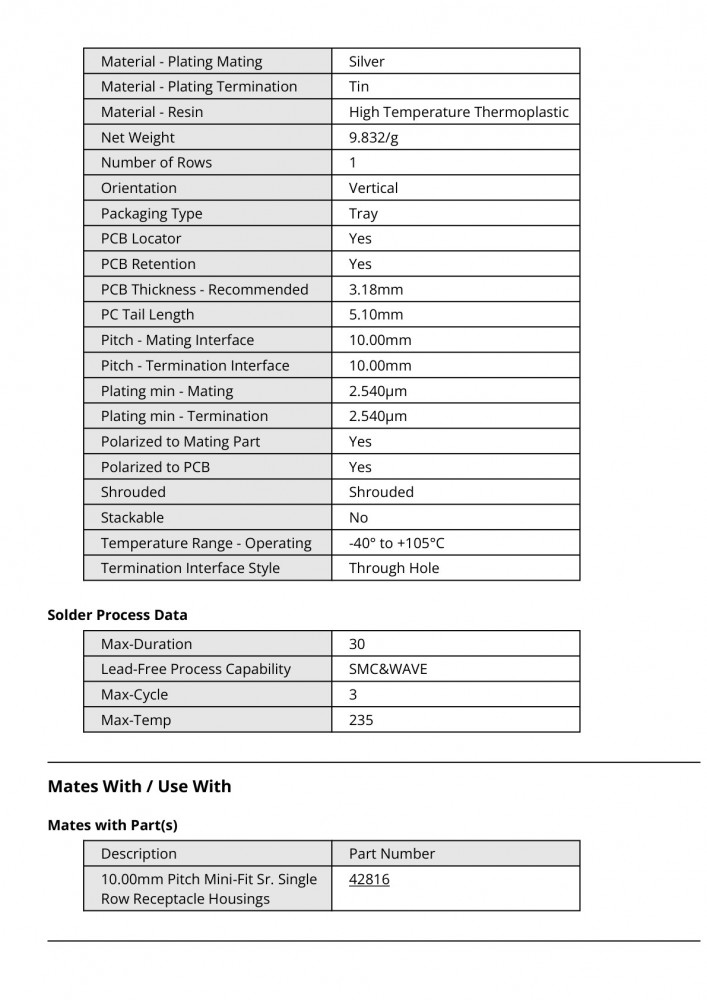 MOLEX 428194234 document image, page 3