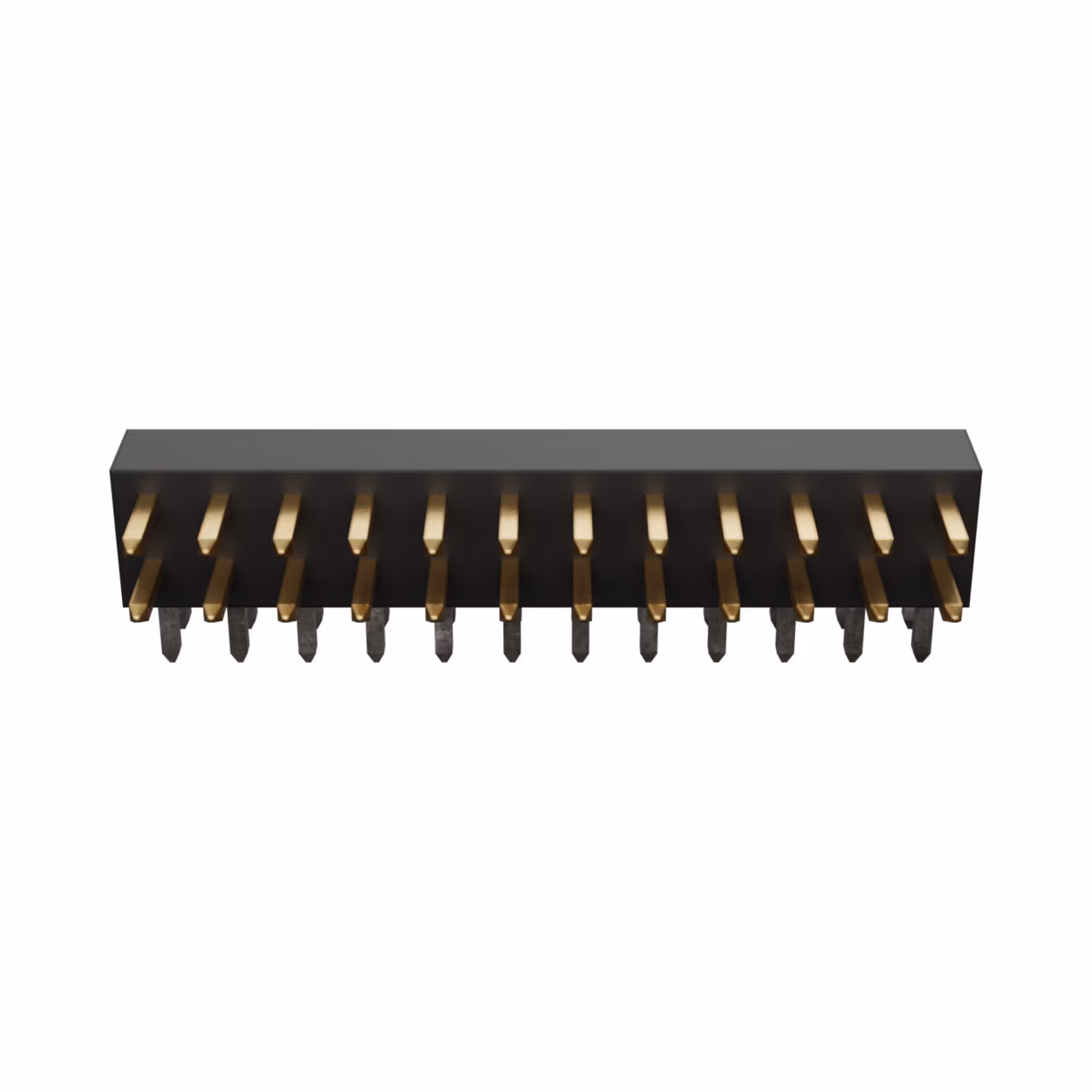 2.00mm Pitch Milli-Grid Header, Right-Angle, Through Hole, 24 Circuits, 0.76µm Gold (Au) Plating, Mating Pin Length 3.06mm, Tail Length 2.60mm, Tray, Lead-Free for sale