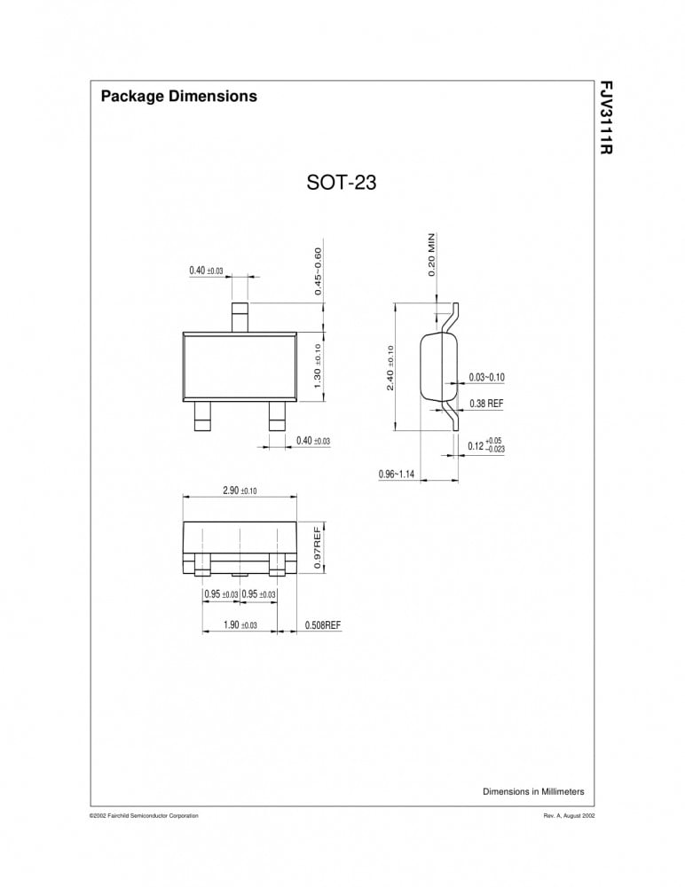 FJV3111R technical document page 2