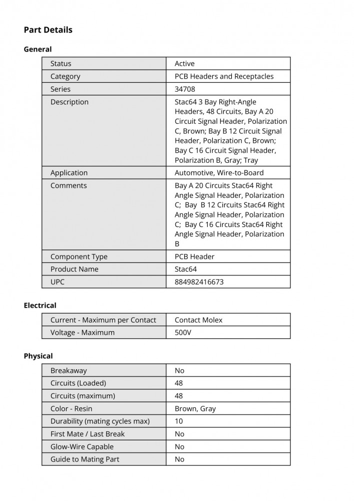 MOLEX 347083091 document image 2