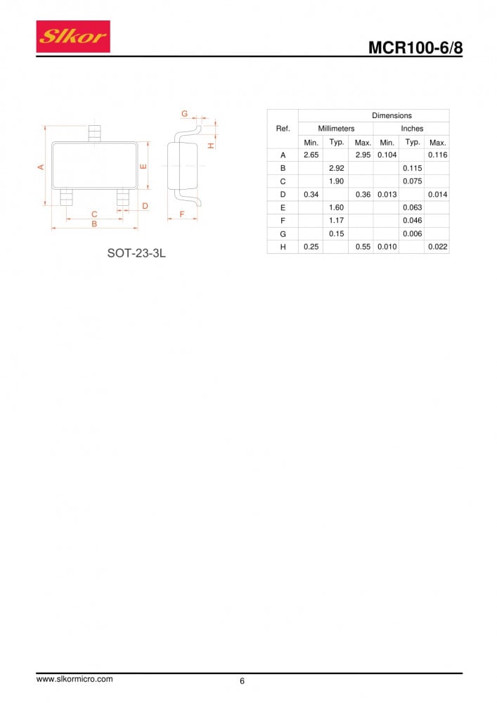 MCR100-6 datasheet page 6