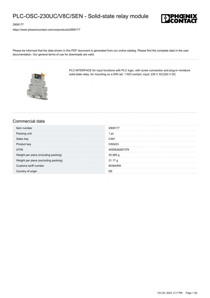 2908177 technical document page 1