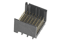 Impact 85 Ohm Plus 4 Pair RAM Signal Module, Unguided, Open Endwalls, 8 Columns, 96 Circuits, Pin Length 4.90mm, Plated Through Hole Dimension 0.39mm, Lead Free