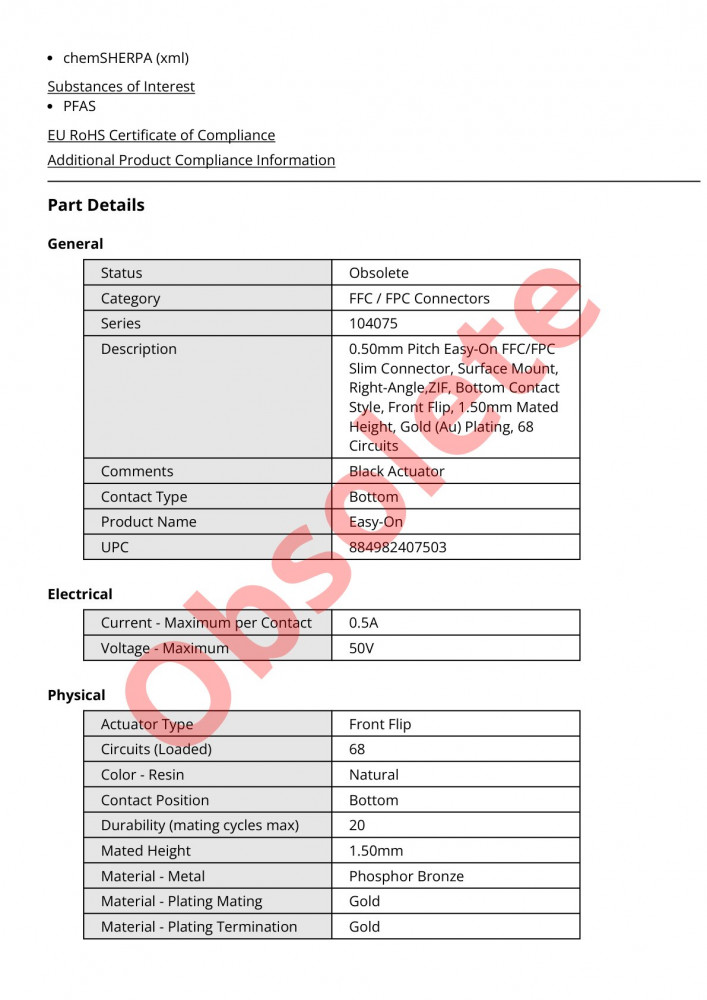 MOLEX 104075-6817 product specification page 2