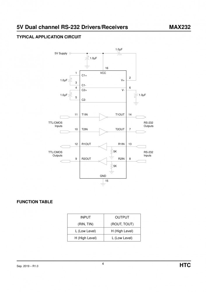 MAX232EN datasheet page 4