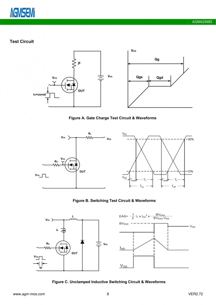 AGM425MD datasheet page 8