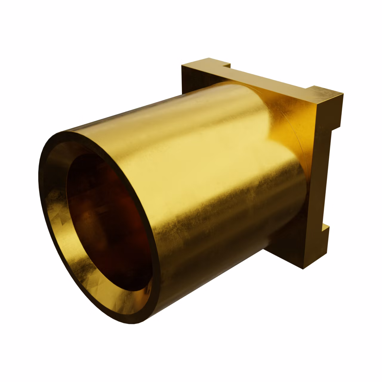SSMCX Jack, Straight, PCB Receptacle, Surface Mount, Brass Body, Gold (Au) Plated, Tape and  Reel, 50 Ohms for sale