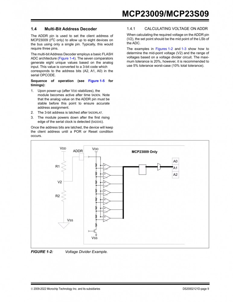 MCP23S09 document preview, page 9