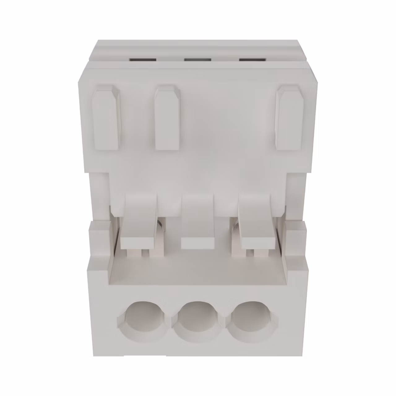 Appli-Mate RAST 2.5 Connector, 5.00mm Pitch, Female, 2 Circuits, Position Key C Removed, Open Endwalls, Zeus Housing for sale