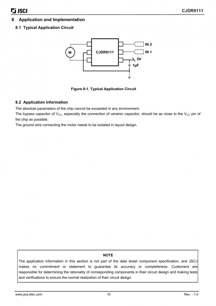 CJDR9111 datasheet page 10