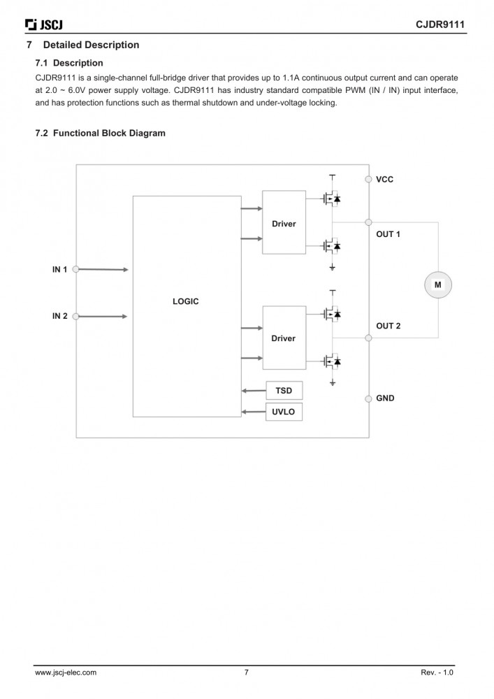 CJDR9111 datasheet page 7