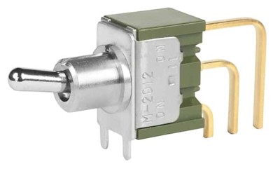 Angle PC Mount Miniature Toggle