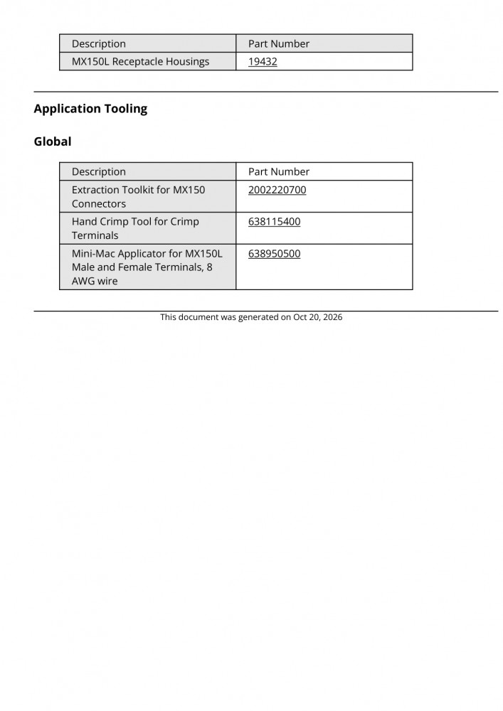 MOLEX 194340002 technical document page 3