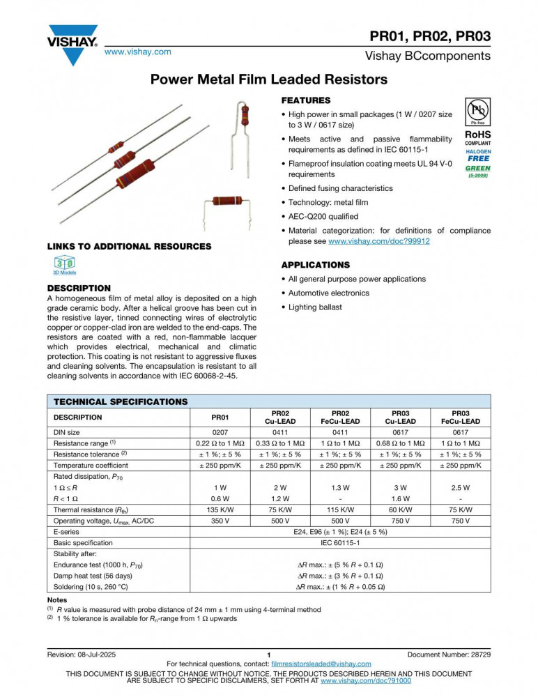 Technical document page 1