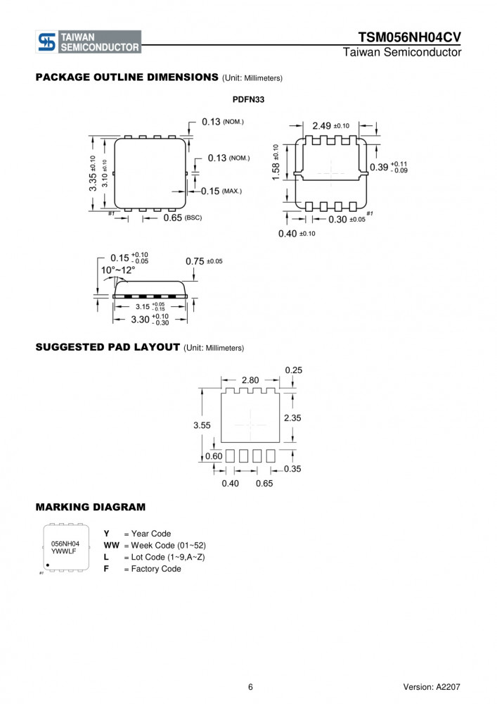 TSM056NH04CV datasheet page 6