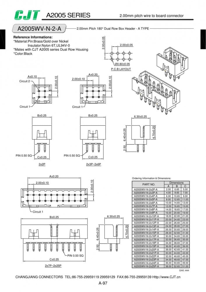 CJT A2005 technical document page 10