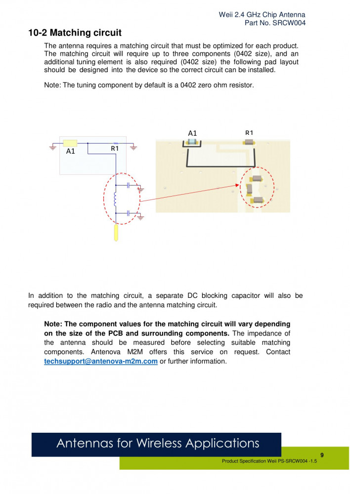 SRCW004 datasheet page 9
