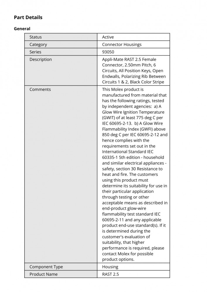 930501534 technical document preview, page 2