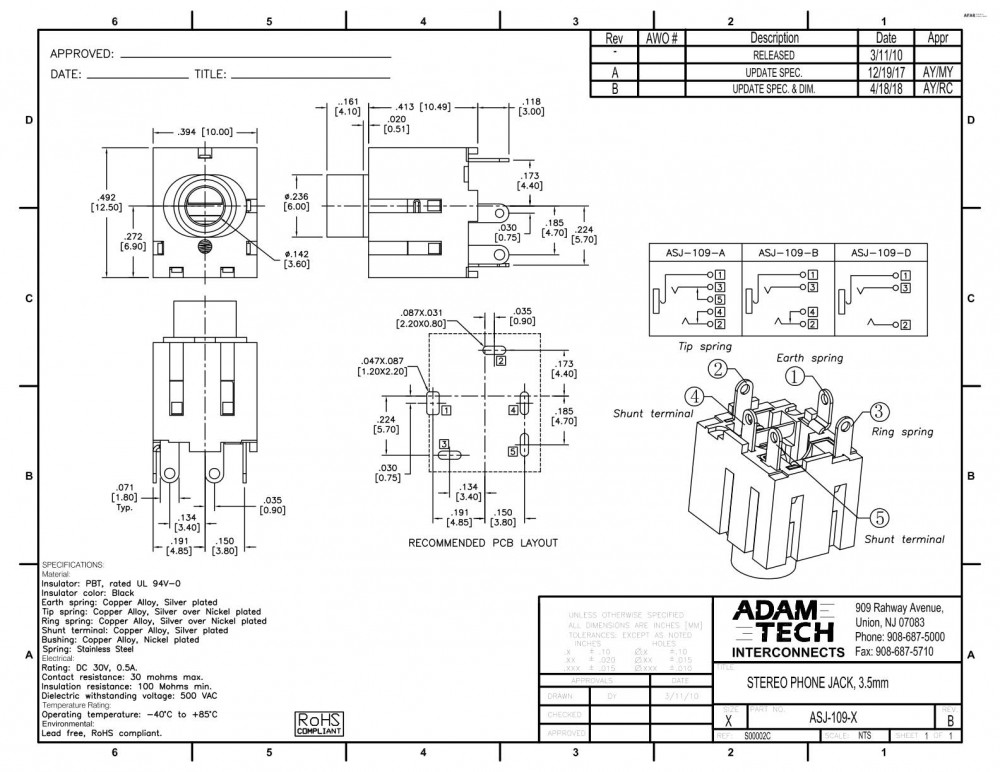 ASJ-109-X technical document image