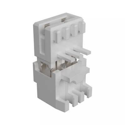 Appli-Mate RAST Power IDT Housing, 5.00mm Pitch, Direct/Indirect, Female, 2 Circuits, Fully Coded, Latch Between Circuits 1 and 2, Open End Walls
