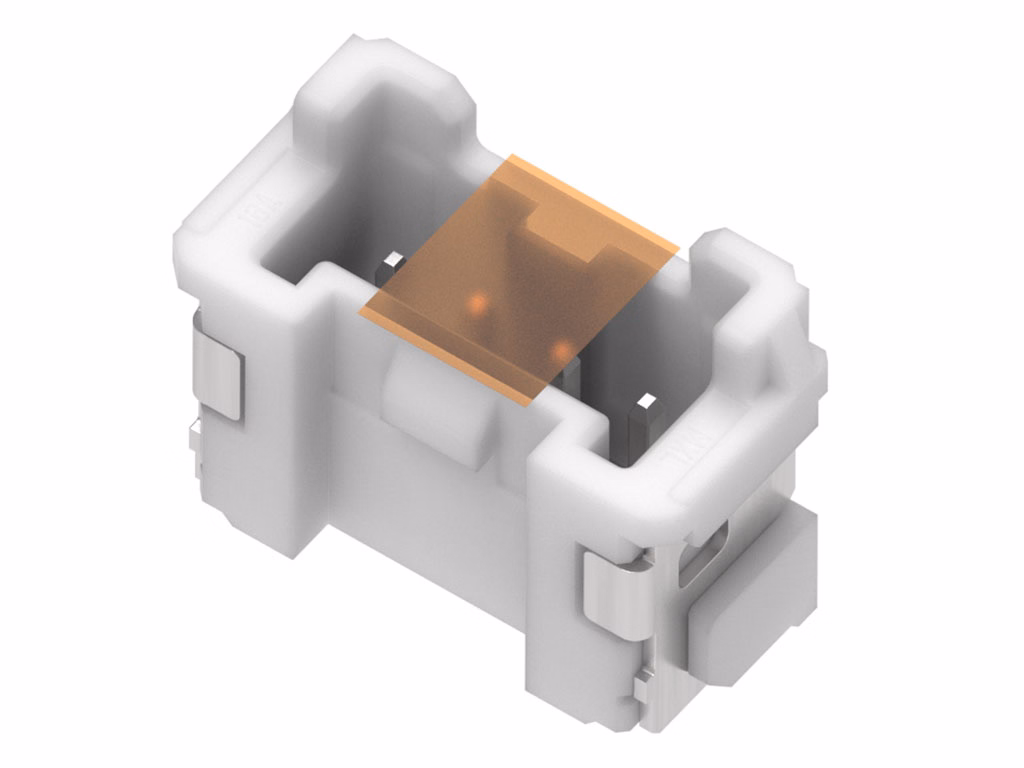 2.00mm Pitch, Micro-Lock Plus PCB Header, Single Row, Vertical, Surface Mount, 0.76µm Gold Plating, Positive Lock, with Pick-and-Place Tape, 5 Circuits, Low-Halogen, Low-Halogen, Natural (White)