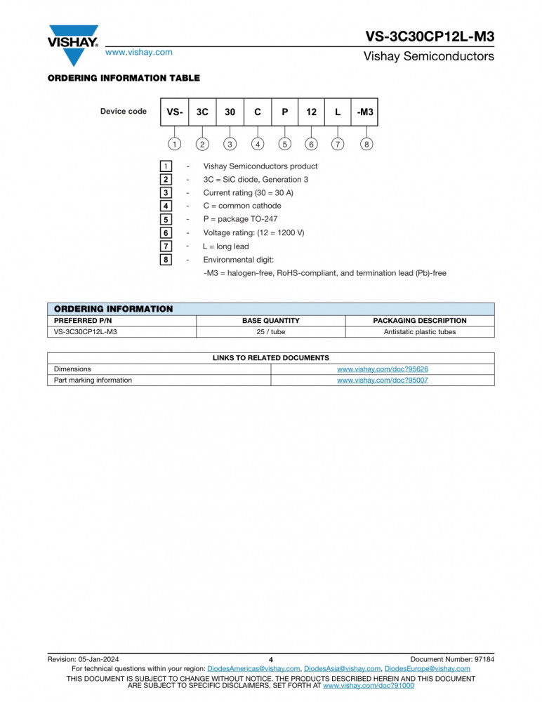VS-3C30CP12L-M3 datasheet page 4