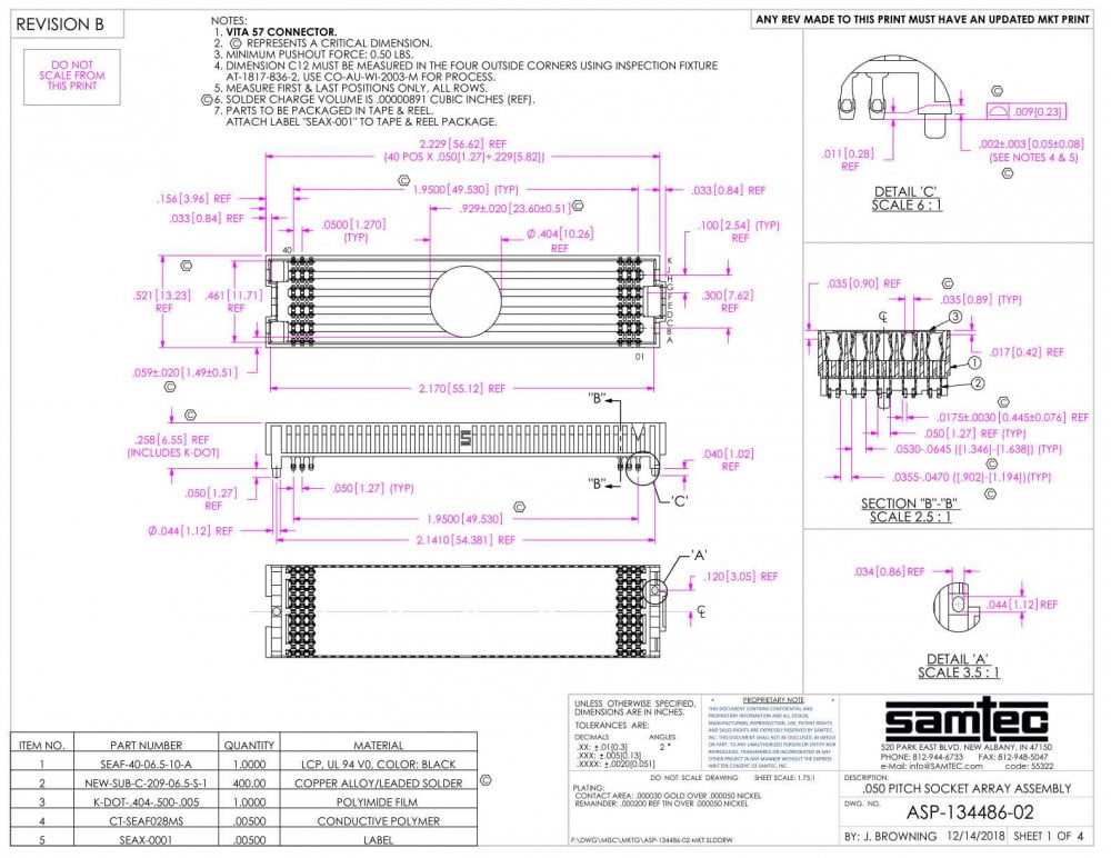 ASP-134486-02 technical drawing sheet 1