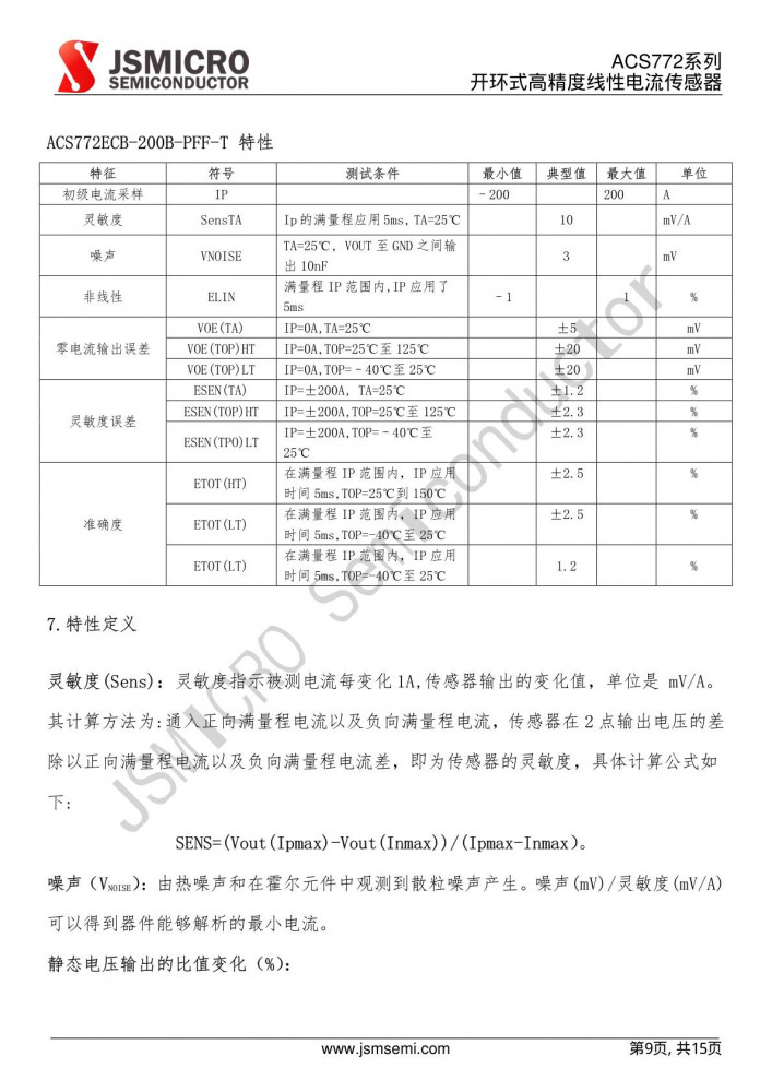 ACS772 datasheet page 9