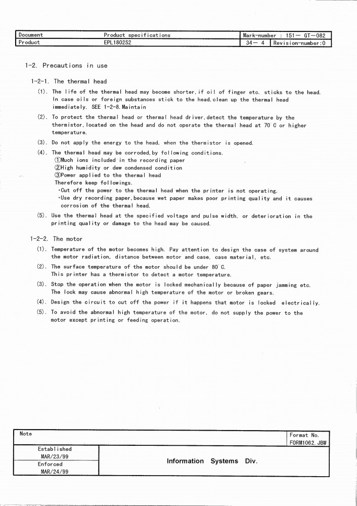 EPL1802S2 specification document, page 4