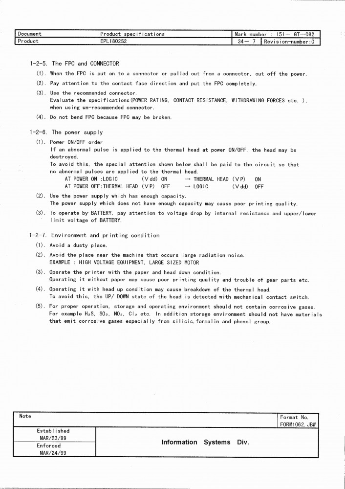 EPL1802S2 specification document, page 7
