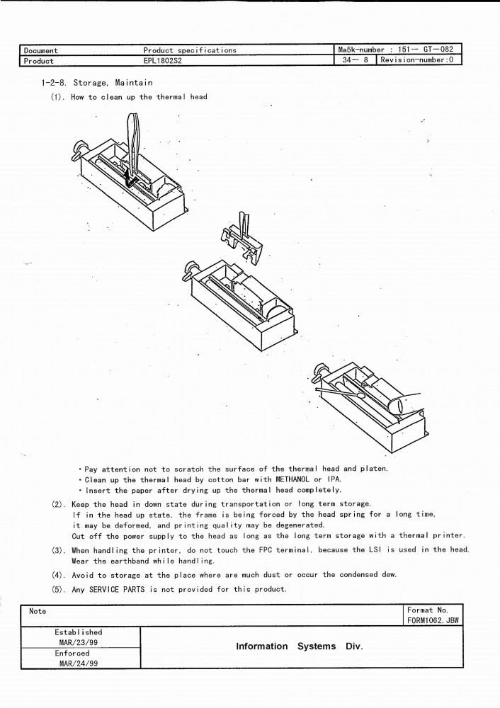 EPL1802S2 specification document, page 8