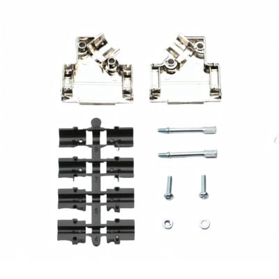 MH CONNECTORS MHD45PPK25-K D-Sub Backshell Hood