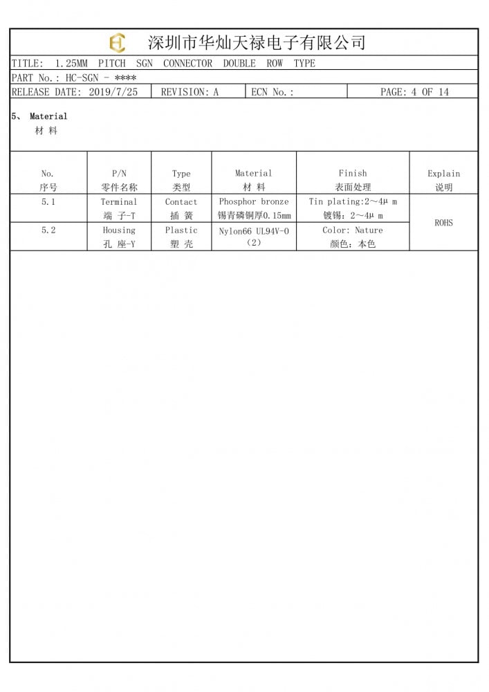 HC-SGN-T-05 specification page 4
