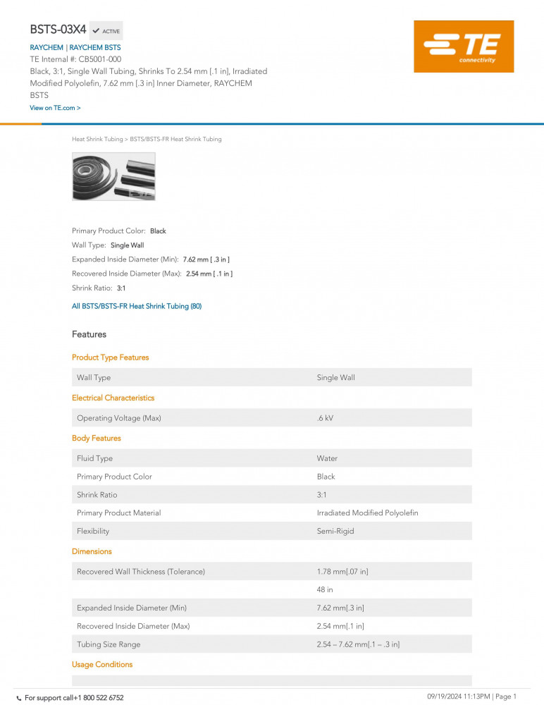 H10BPR-KDB-EMC-C technical document page 1