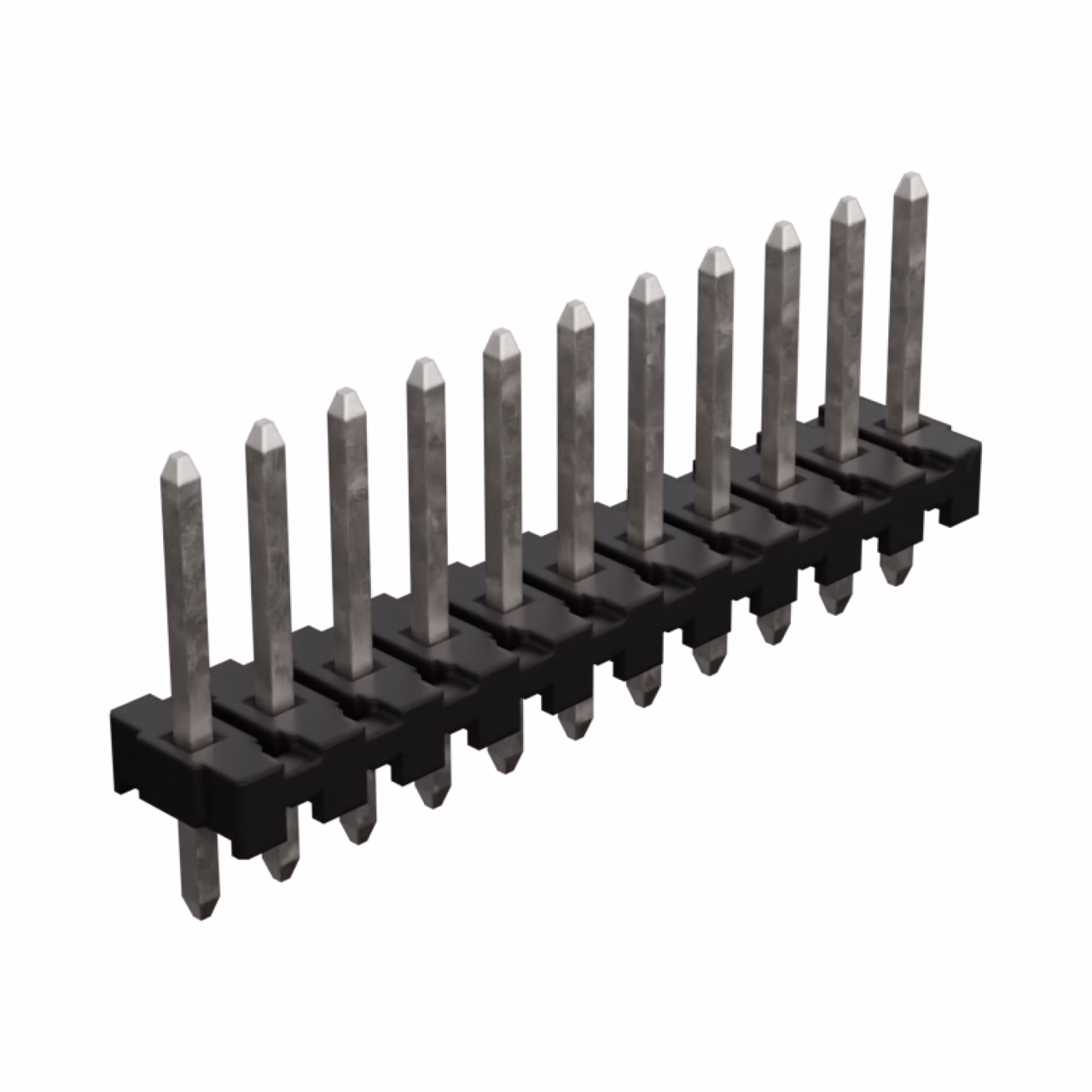KK 396 Breakaway Header, Vertical, 11 Circuits, Matte Tin (Sn) Plating for sale