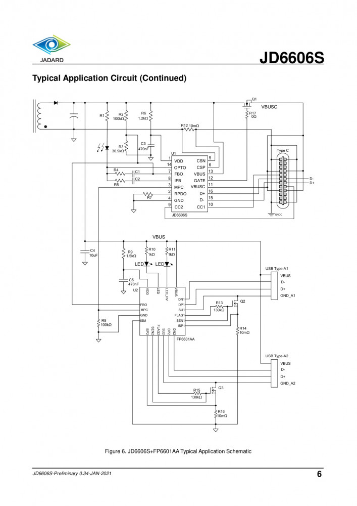 JD6606SP5 datasheet page 6