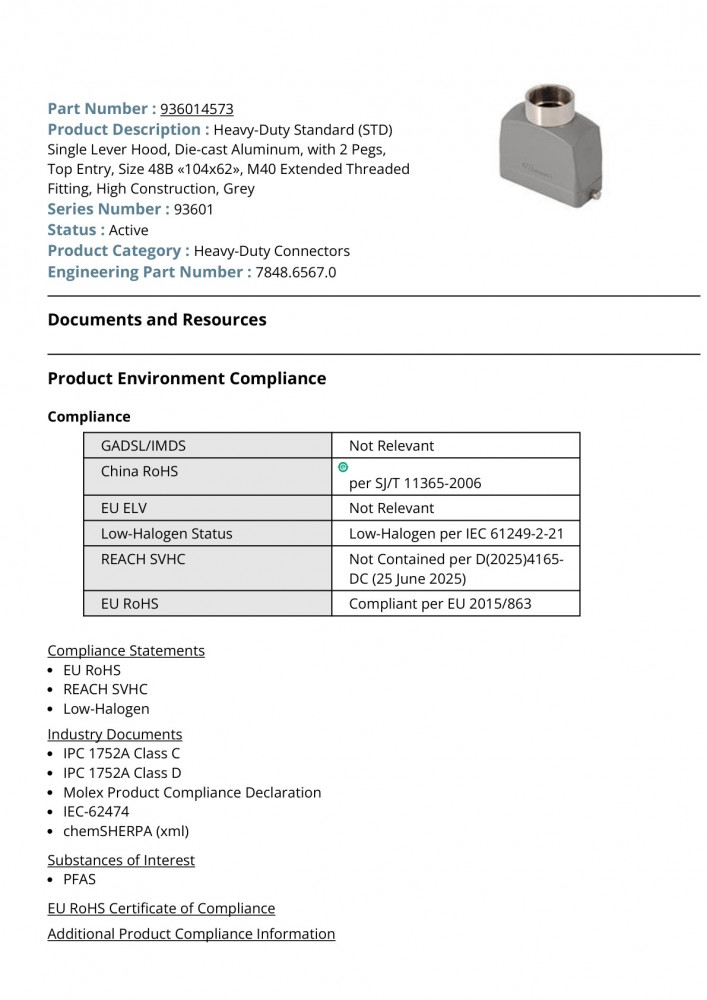Product documentation page 1